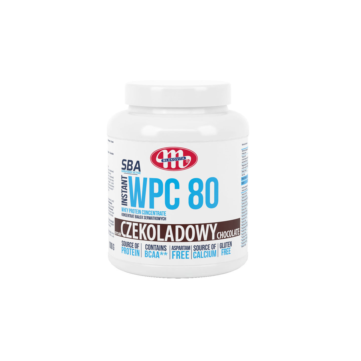 SBA Instant WPC80 1000g, Mlekovita – najwyższej jakości koncentrat ...