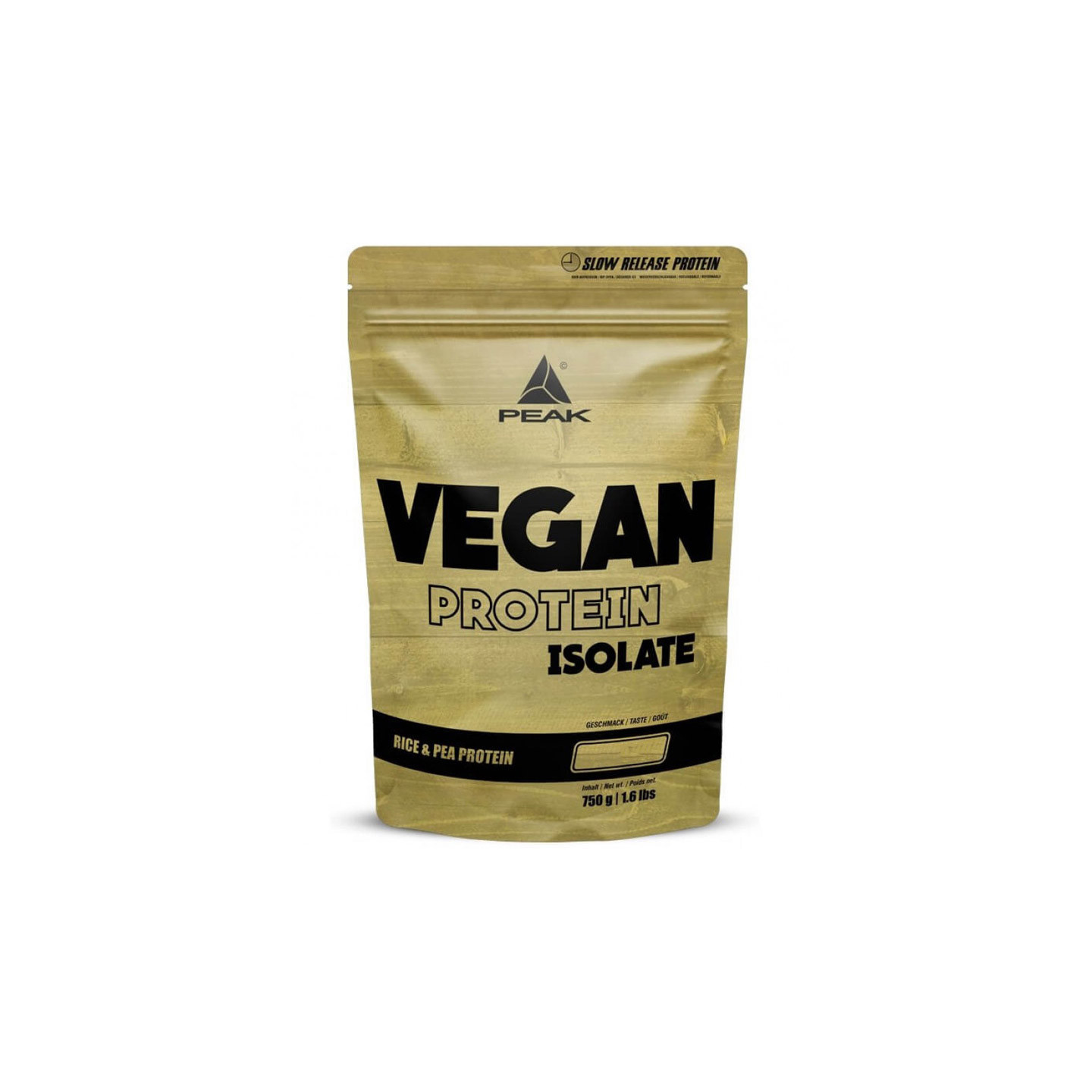 Vegan Protein Isolate 750g, Peak – 100% wegański izolat białka dla ...