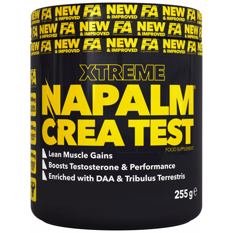 Xtreme Napalm Crea Test 255g, FA – świetny produkt potreningowy! Xtreme Napalm Crea Test 255g, FA – świetny produkt potreningowy!