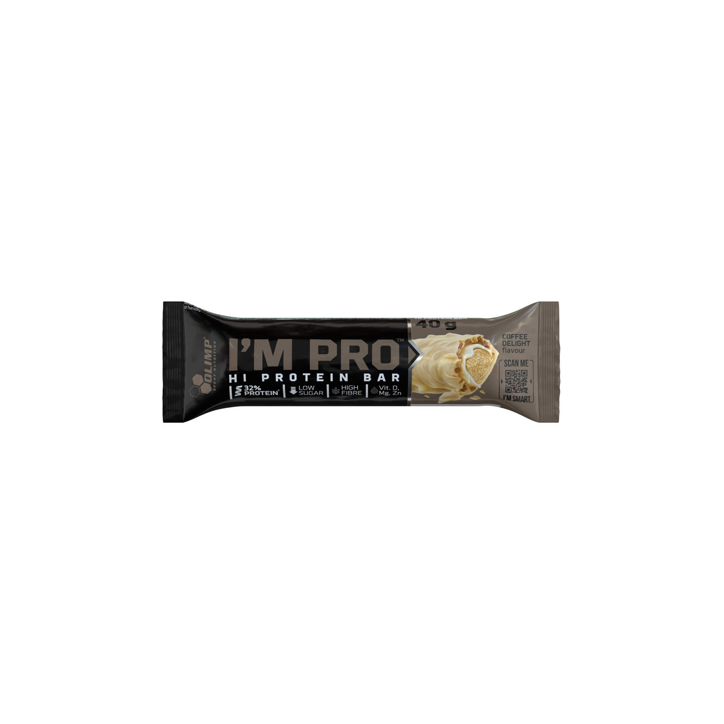 I'm Pro Hi Protein Bar 40g, Olimp – pyszny baton białkowy!