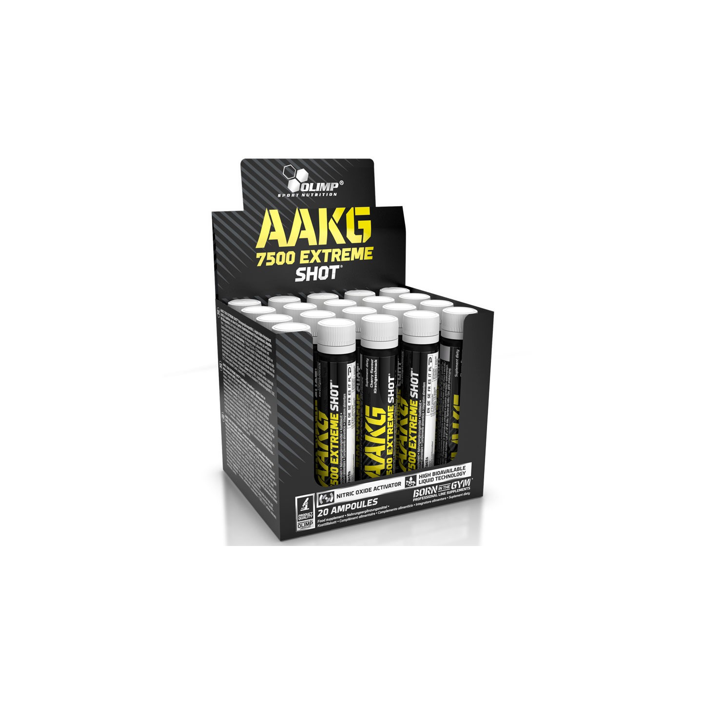 AAKG 7500 Extreme Shot 25ml, Olimp-typowy męski aminokwas
