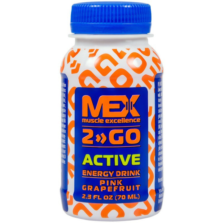 MEX 2Go Active Shot 70ml-przedtreningówka pod sporty wytrzymałościowe