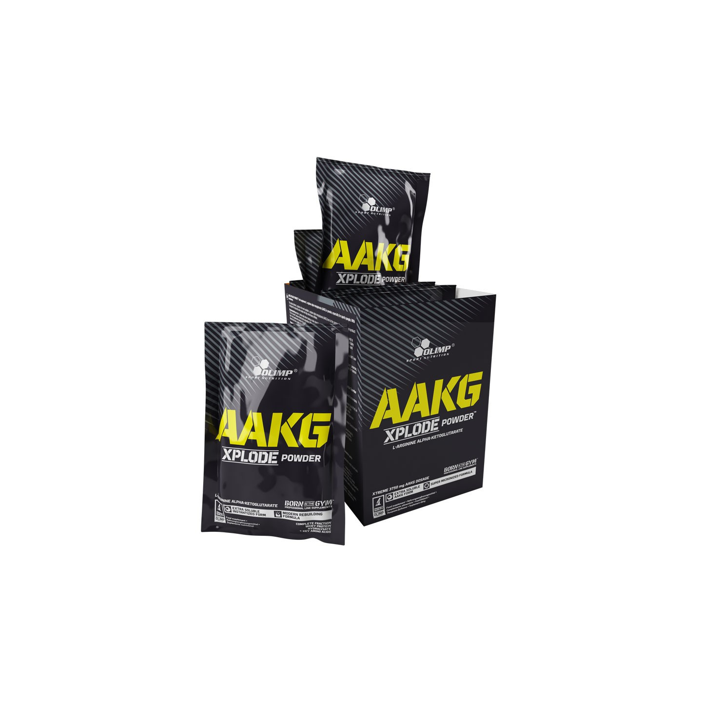 AAKG Xplode Powder® 150g, Olimp – aż 3750mg alfa-ketoglutaranu argininy ...